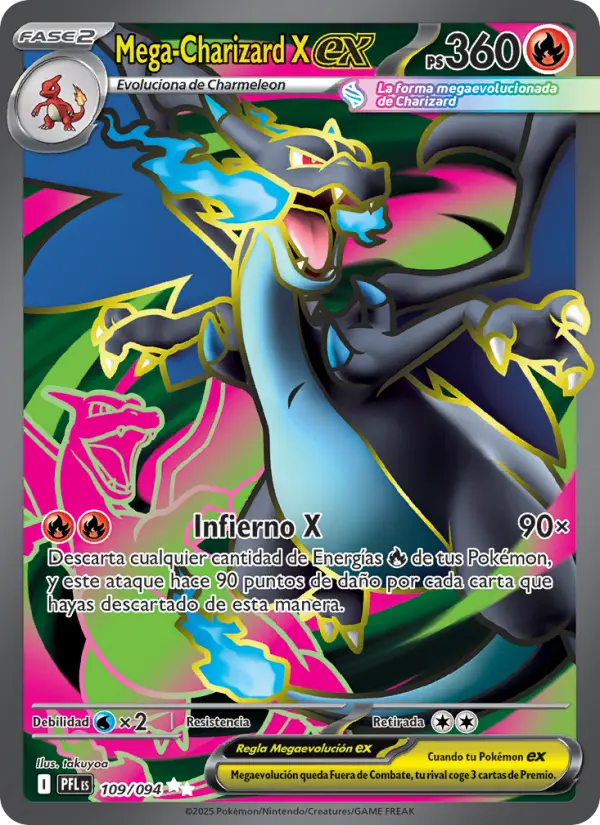 Mega Charizard X EX #023 - MEP Black Star Promos | PokéFolio